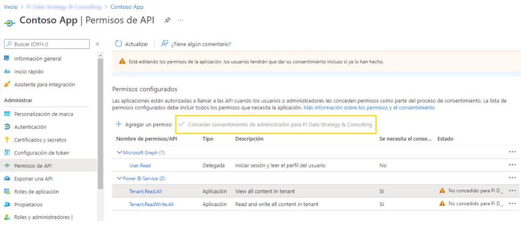 App Registration | PiBi-Docs